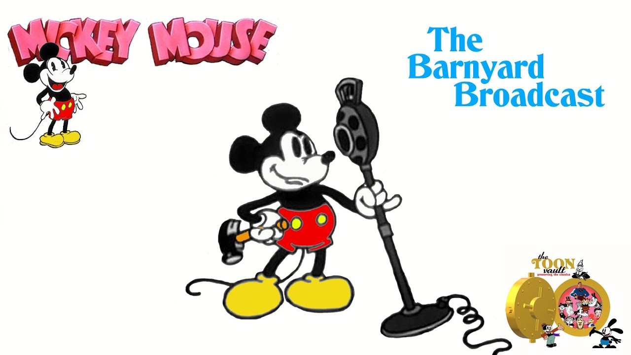 Mickey Mouse in "The Barnyard Broadcast" by Burt Gillett and Walt ...