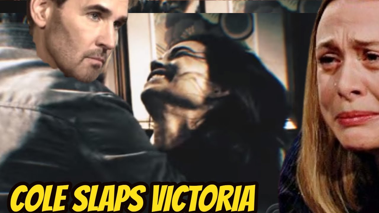 Shock ! Cole angrily slaps Victoria when he finds out she's having an ...