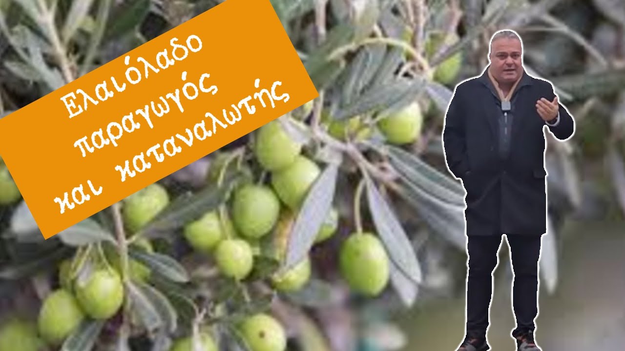Ελαιόλαδο παραγωγός και καταναλωτής - YouTube