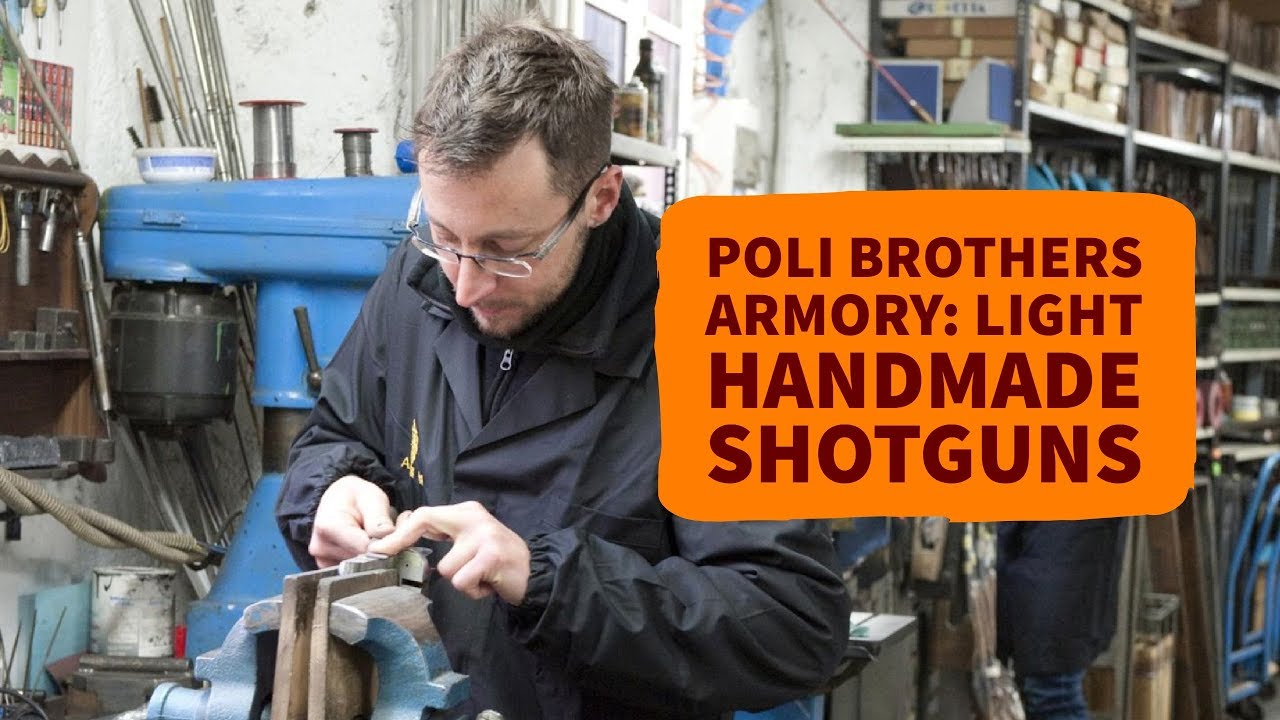 Poli Brothers armory: light handmade shotguns - YouTube