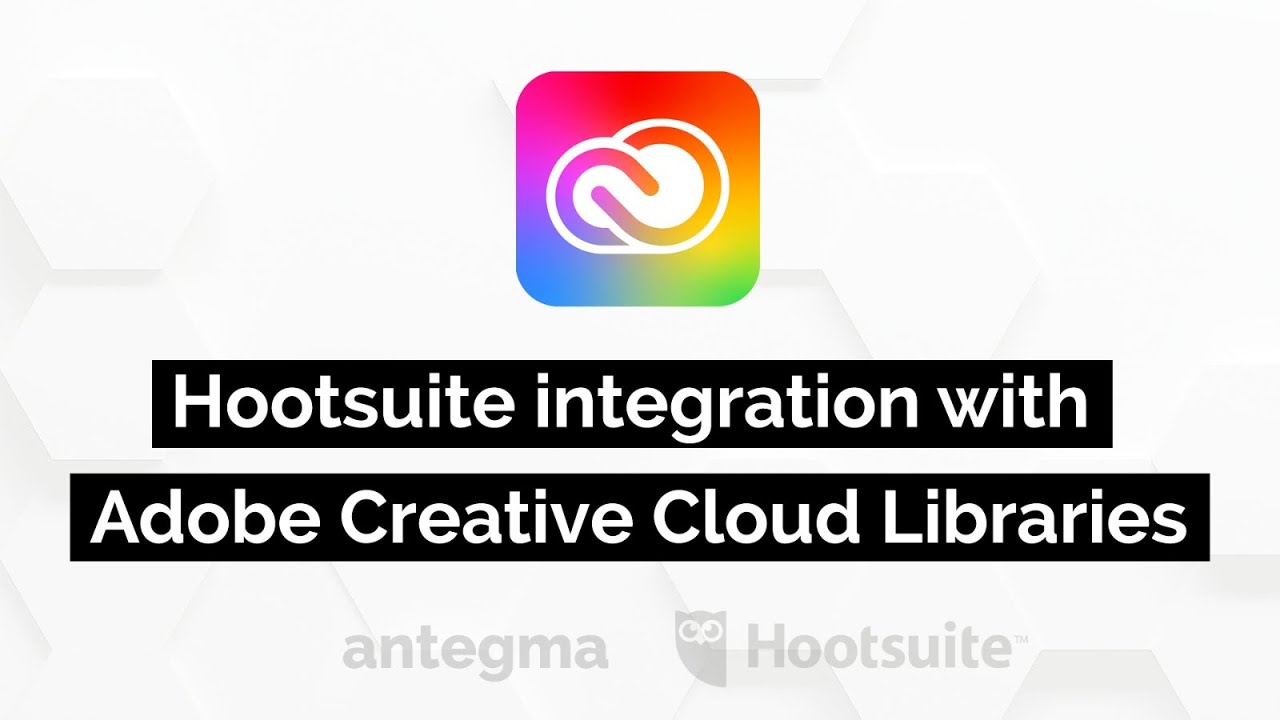 Hootsuite integration with Adobe Creative Cloud Libraries - YouTube