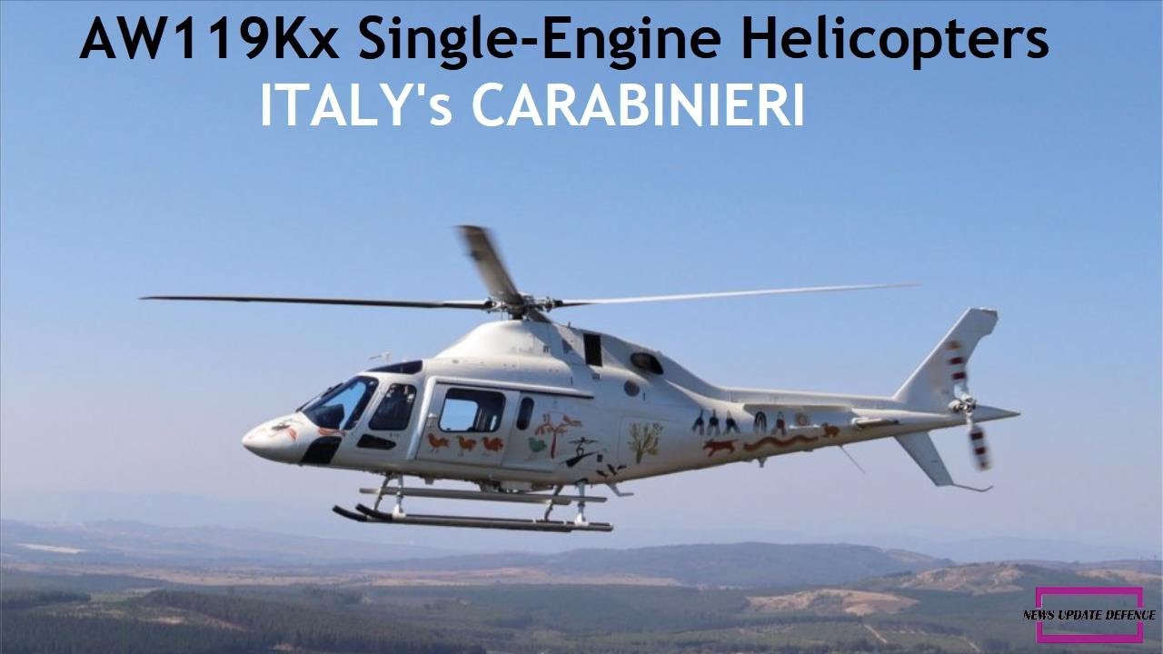 20 AW119Kx single-engine helicopters For Italy’s Carabinieri - YouTube