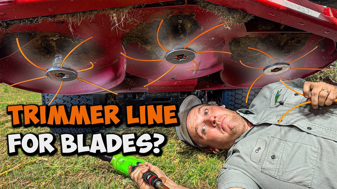 Can this VIRAL String Trimmer Attachment REPLACE Mower Blades? - YouTube