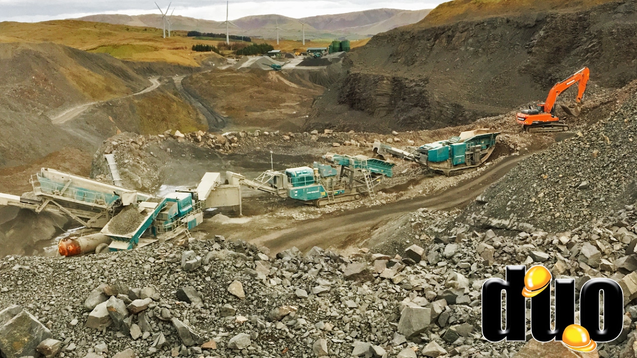 Crushing & Screening - Roan Edge (CEMEX UK) - YouTube