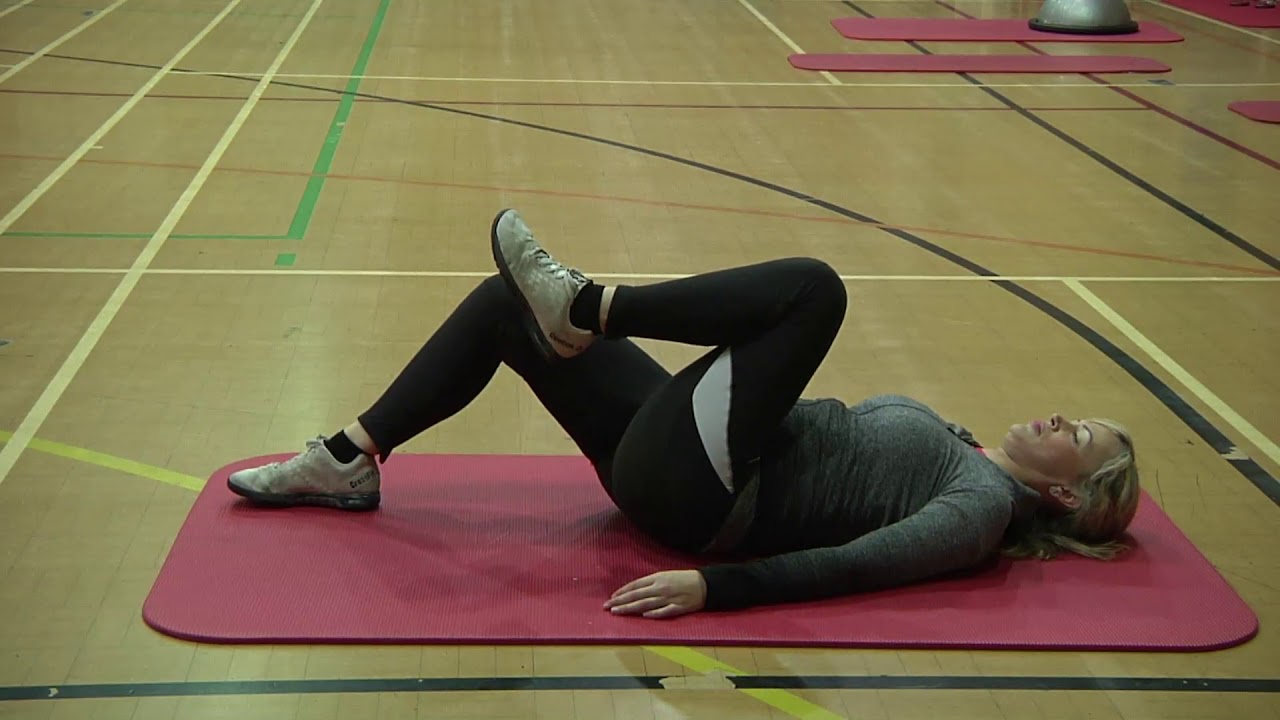 Active hip flexion extension - YouTube