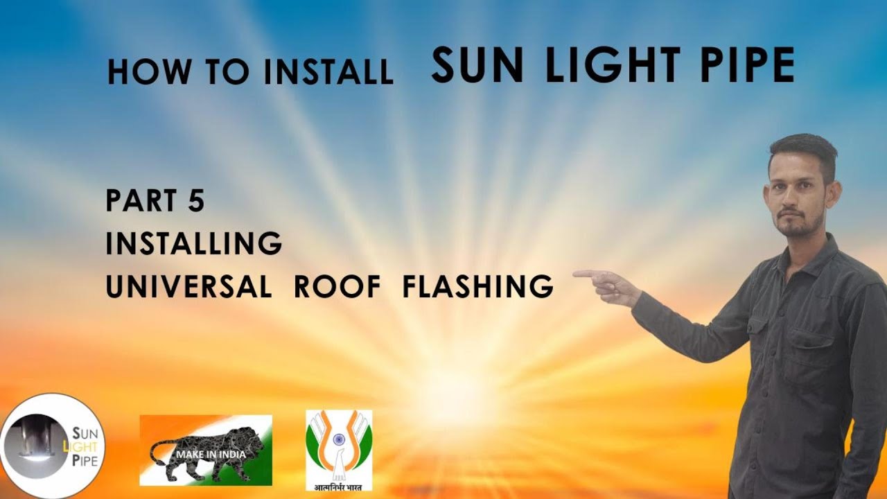 How to Install Sun Light Pipe I Part 5 : Installing Universal Roof ...