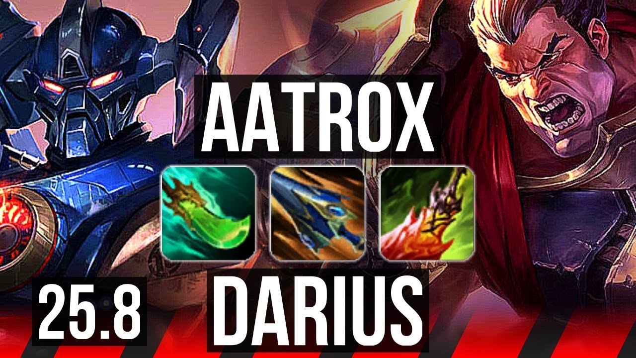AATROX vs DARIUS (TOP) | Legendary | EUW Diamond | 25.8 - YouTube