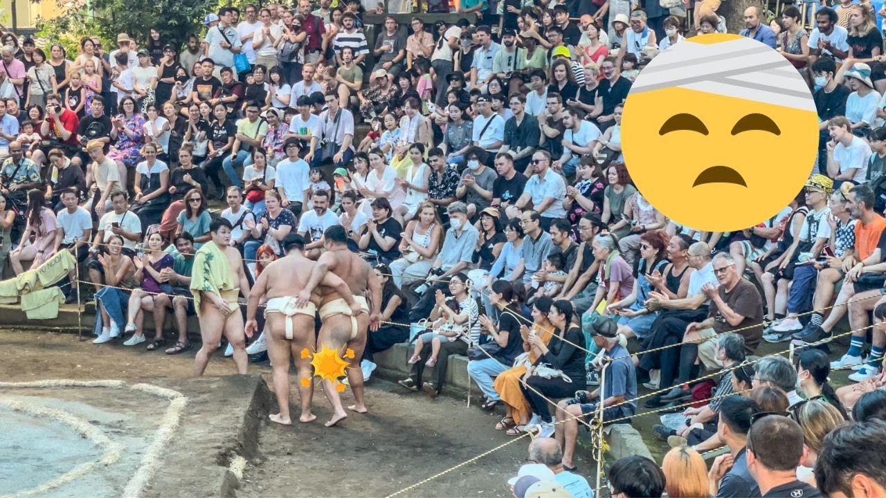 💥🏥 A SUMO Wrestler Got INJURED During a Fight at a Festival in Japan ...