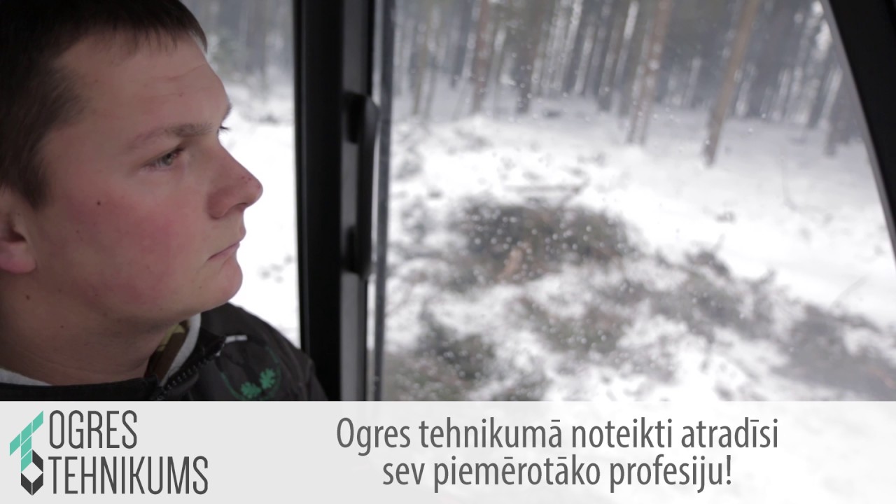 Meža mašīnu operators - Ogres tehnikums - YouTube
