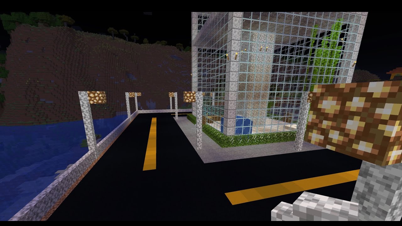 Minecraft Building - Roads - YouTube