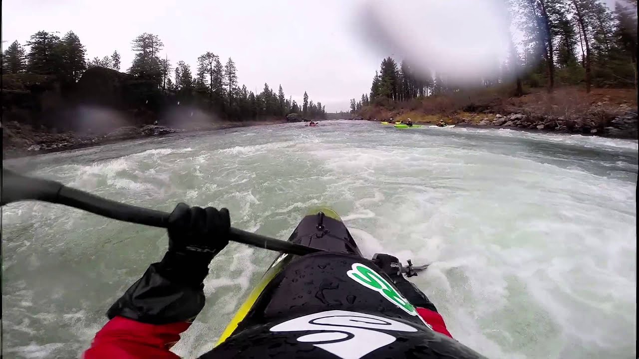 The Devil's Toenail- Spokane River Whitewater - YouTube
