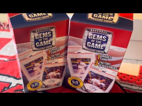2 more Gems of the Game boxes. Sweet packs! - YouTube