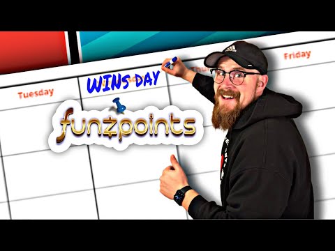 WINS DAY ON FUNZPOINTS ONLINE SWEEPSTAKES CASINO! PLAY ALONG! REAL CASH ...
