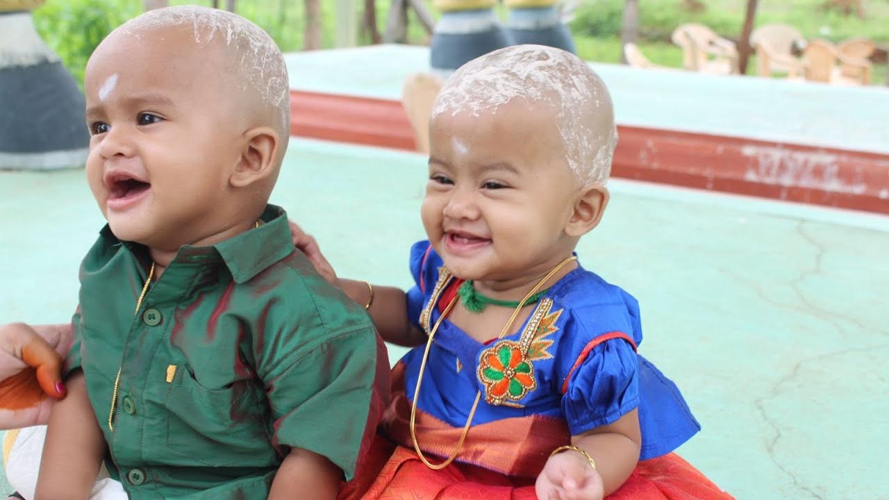 Akan yalnila 1st mottai function | twins | sev vijay | mottai video ...