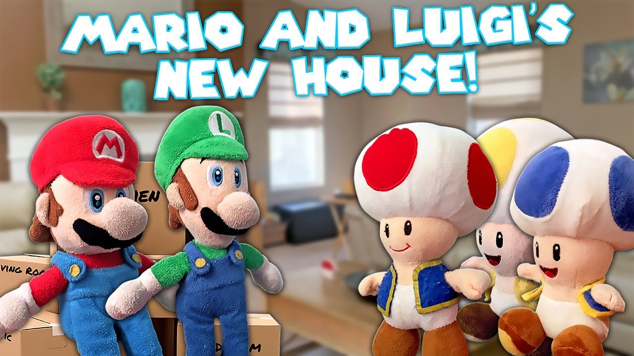 Mario and Luigi's New House! - YouTube