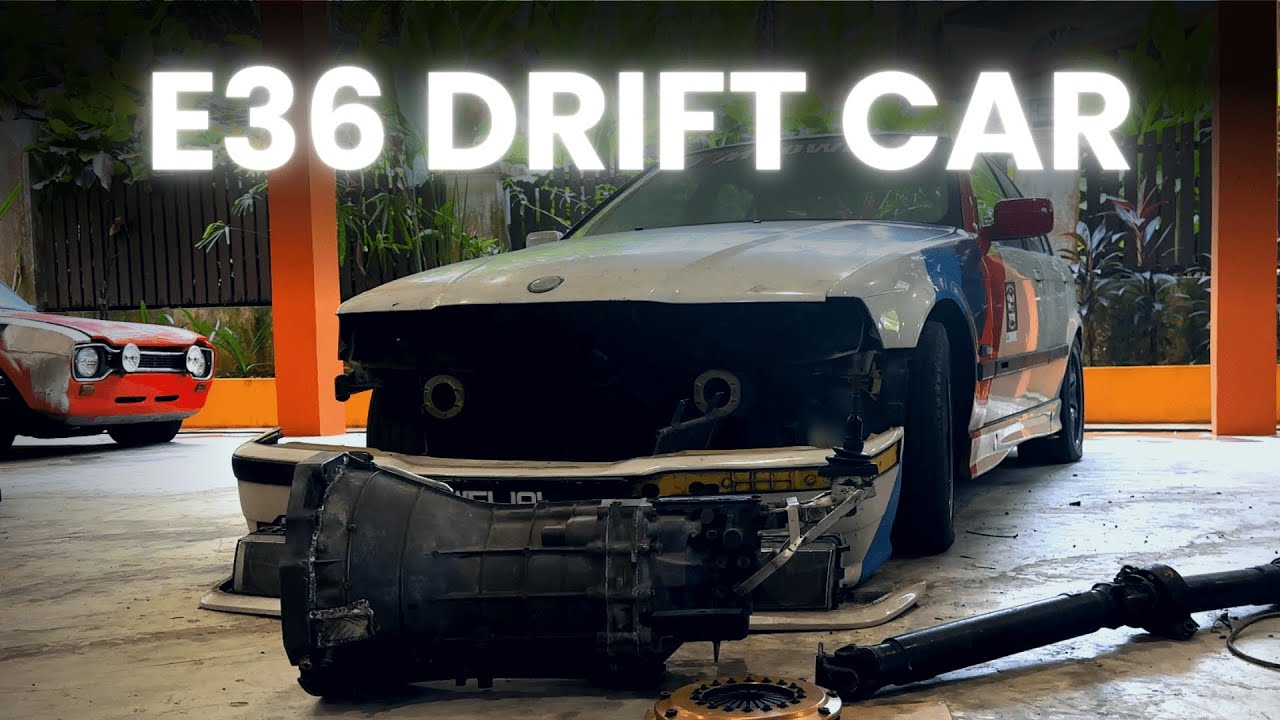 Building an E36 Drift Car & Cargasm Garage Tour - YouTube