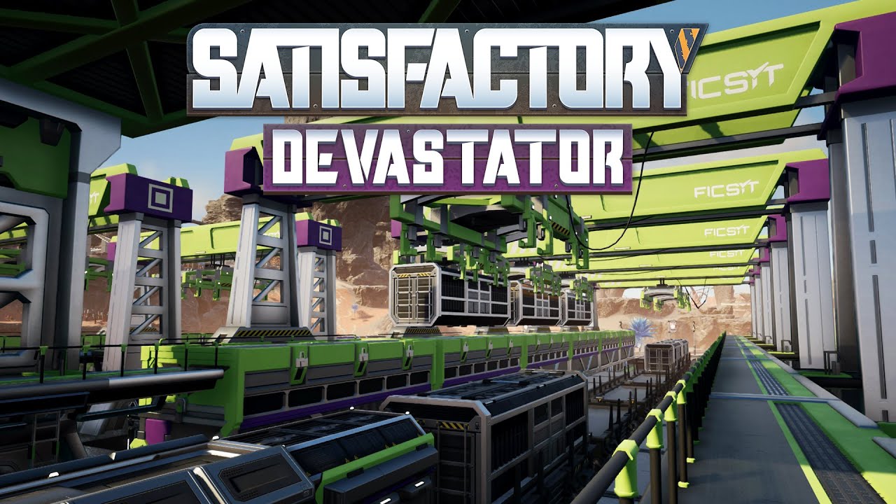 Satisfactory - Quickwire Stator Plans And Hard Drive Search - YouTube