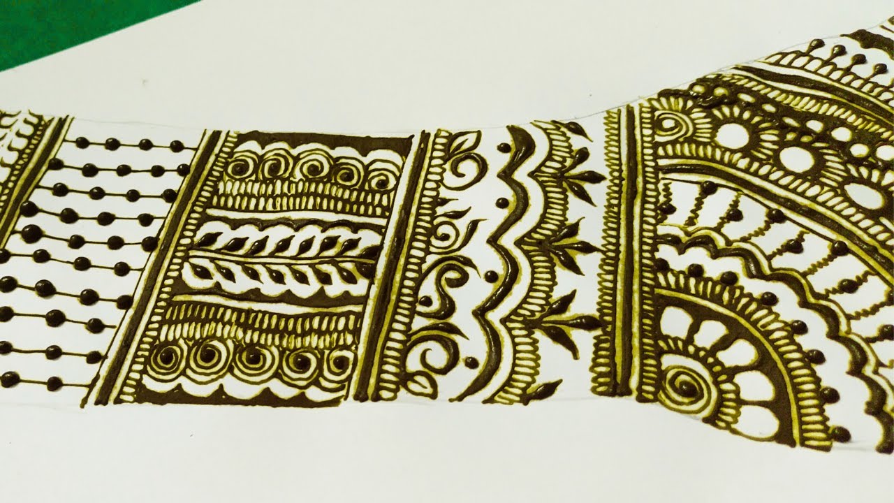 Bridal mehndi for beginners basic mehndi - YouTube