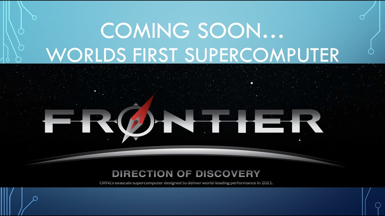 World Fastest Computer Frontier Coming soon 2021 - YouTube