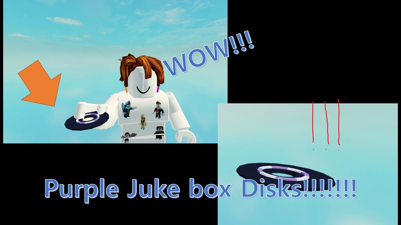 Roblox Islands! purple jukebox Disks!!! - YouTube