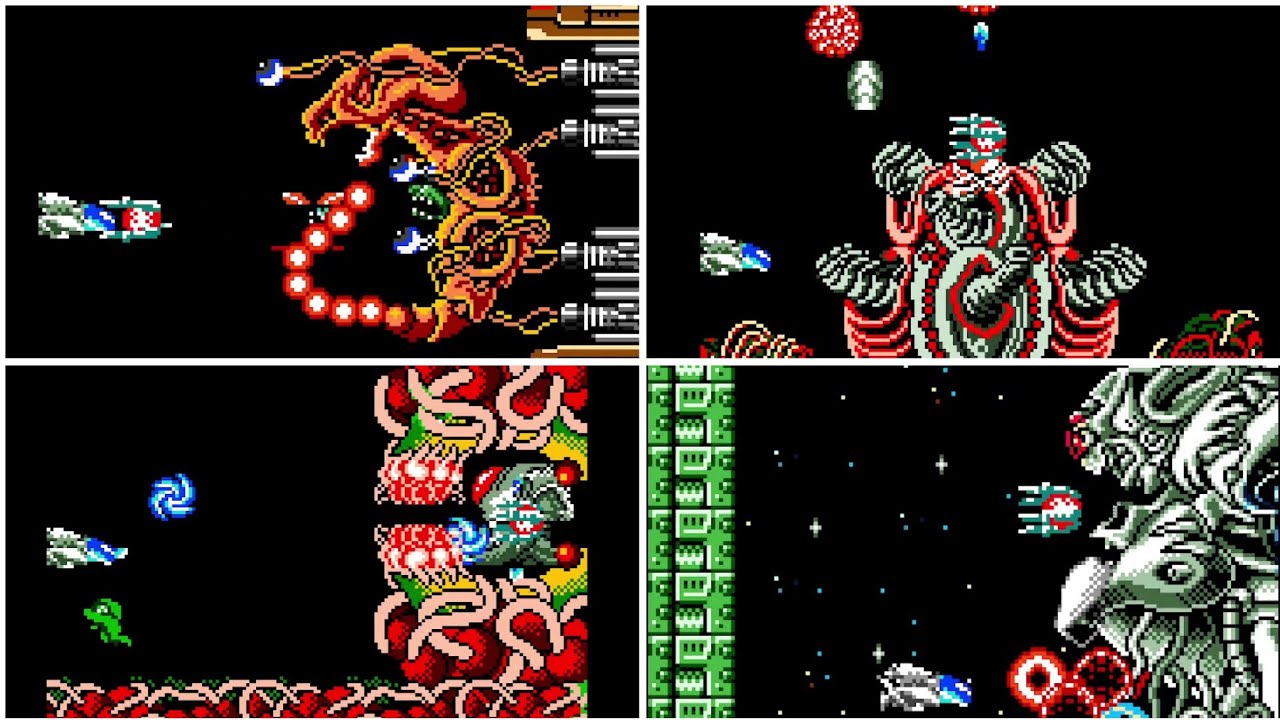 R-Type DX (GameBoy Color) All Bosses (No Damage) - YouTube