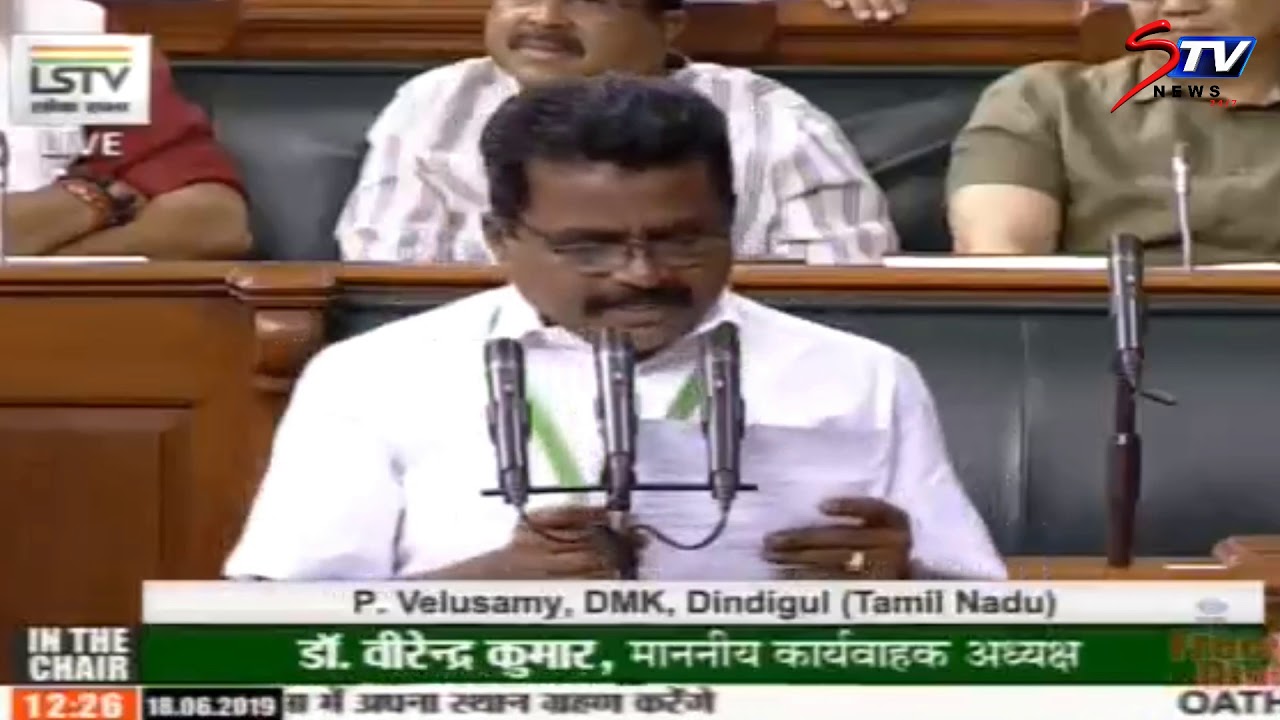 P VELUSAMY takes Oath | MP's Swearing-in Ceremony | |PM Narendra Modi ...