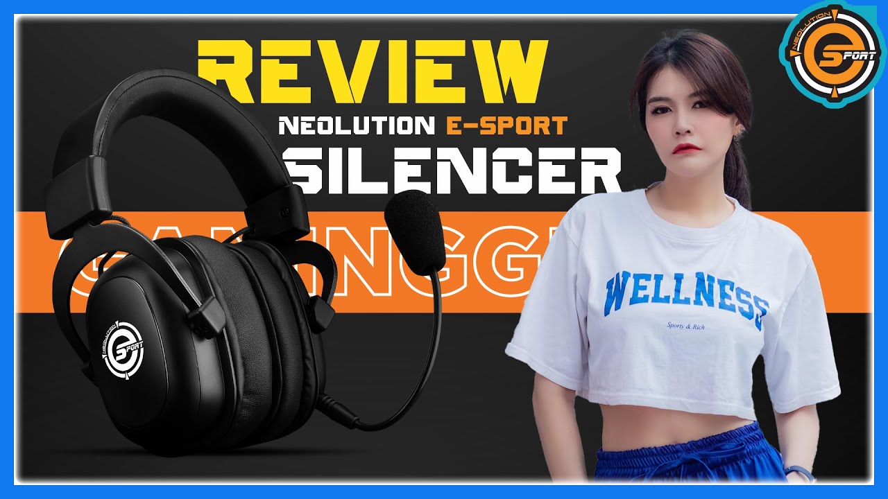 รีวิวหูฟังสุดล้ำ เชื่อมต่อได้ทุกช่องทาง หูฟังรุ่น Silencer จาก Neolution E-Sport - YouTube