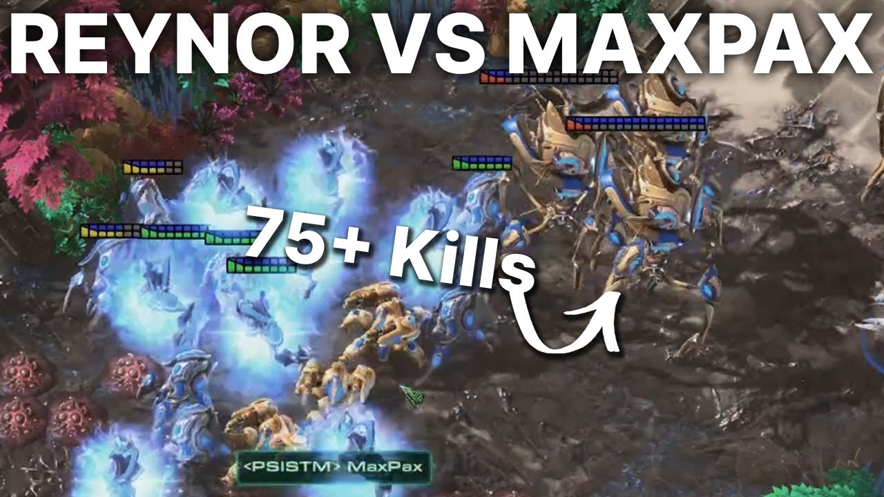 Reynor VS Maxpax in SHOW STOPPING base trade - YouTube