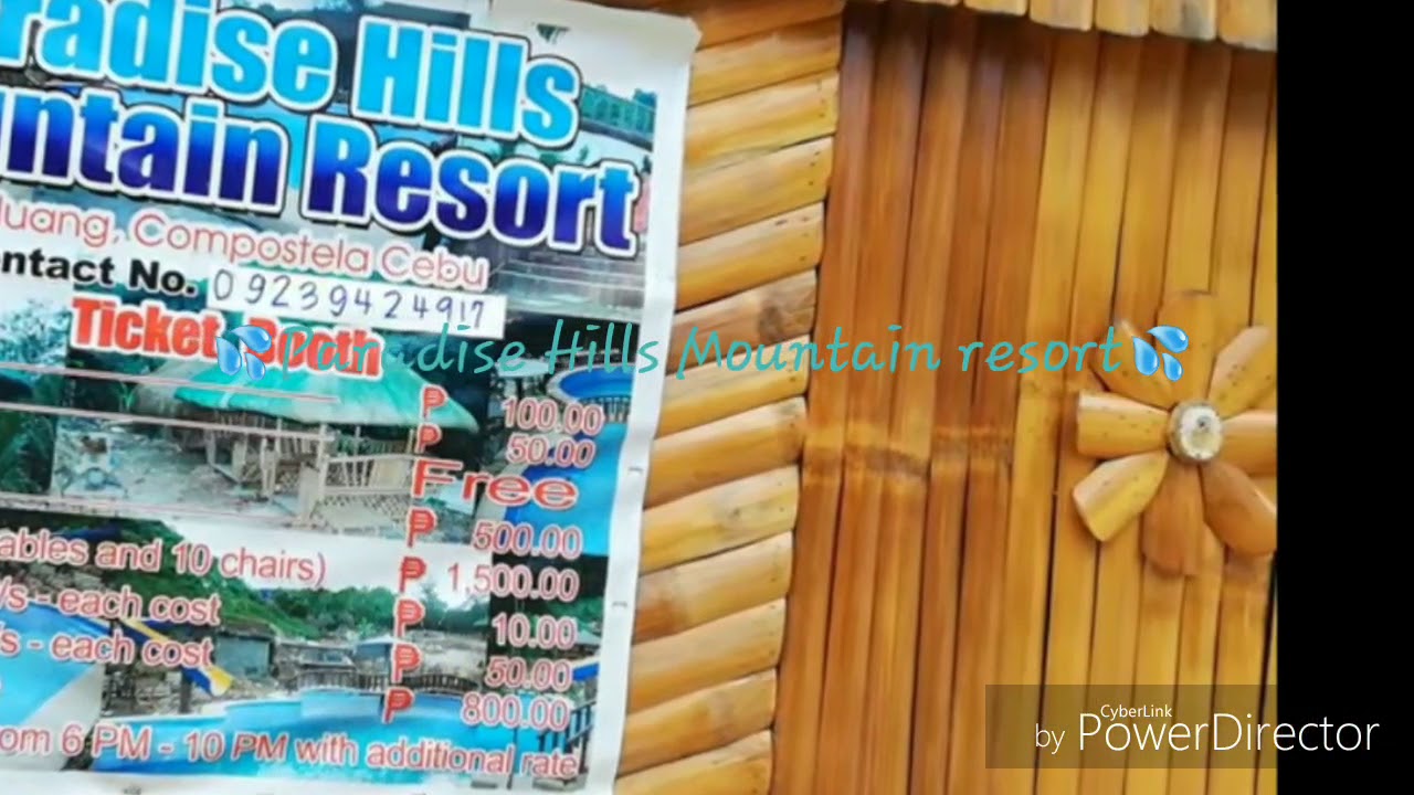 💦PARADISE HILLS MOUNTAIN RESORT 💦(Compostela Cebu)💦 - YouTube