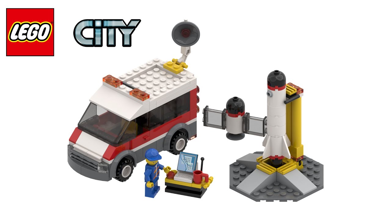 LEGO City 3366 | Satellite Launch Pad | 2011 - YouTube