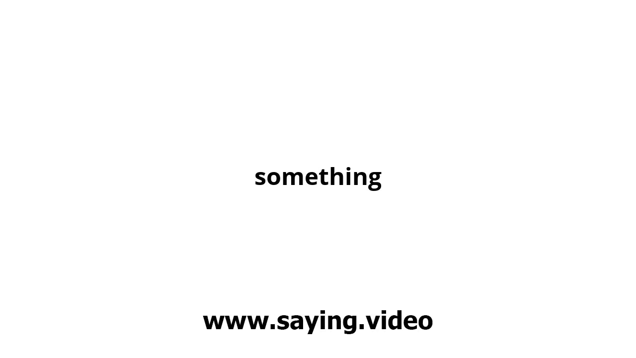 How to say something in English - YouTube