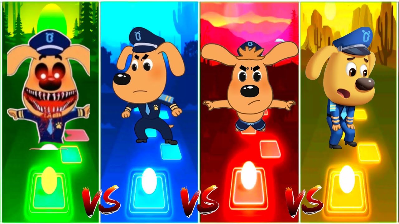 Sheriff Labrador Team 🆚️ Sheriff Labrador Exe Team. Who Is Best ...
