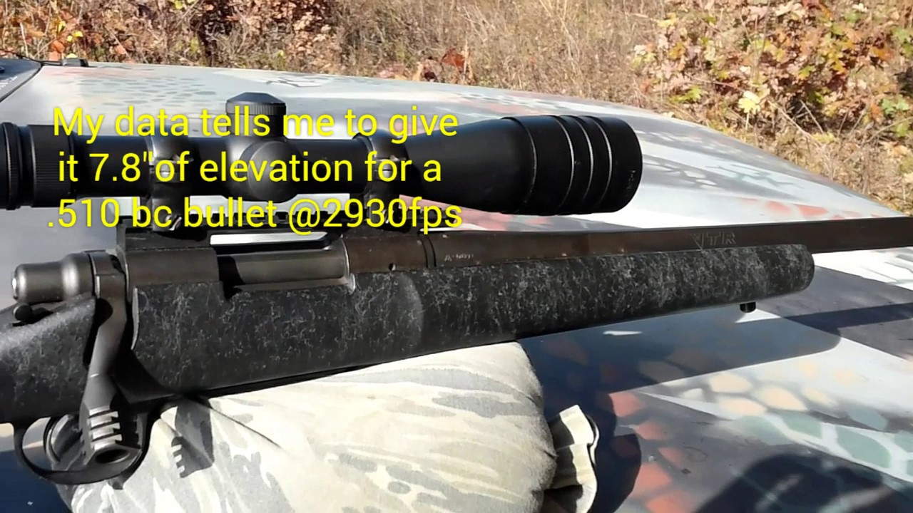 .260 Remington VTR 526 yards - YouTube