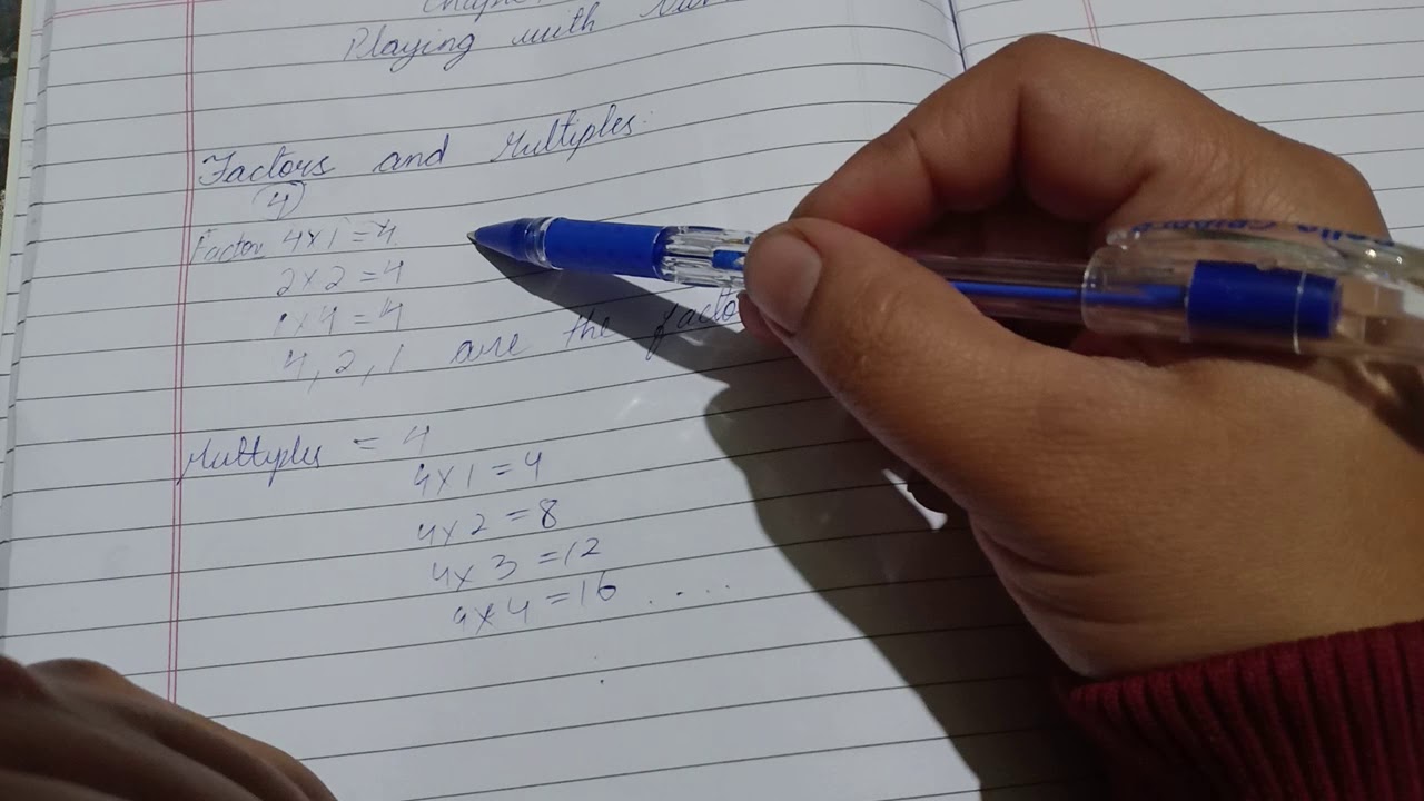 Playing with numbers VI part 1 - YouTube