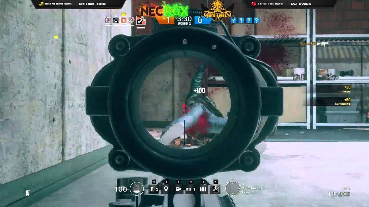 PC | ENGLISH | Necrox on Rainbow Six Siege ACE - YouTube