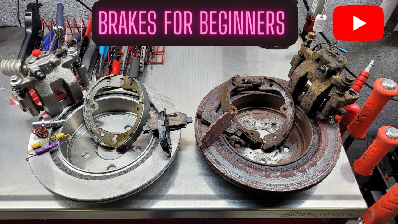 A Beginners guide to replacing Rear brakes on an Infiniti FX35. - YouTube