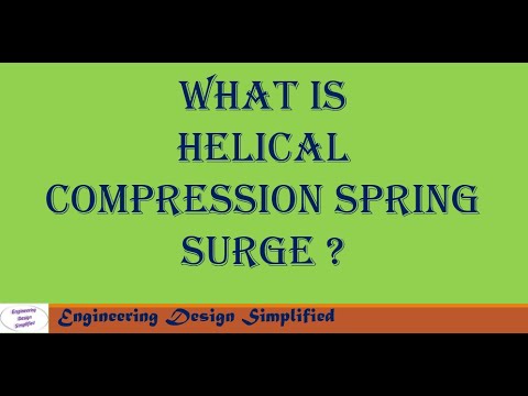 What is Helical Compression spring surge | simplified explanation ...