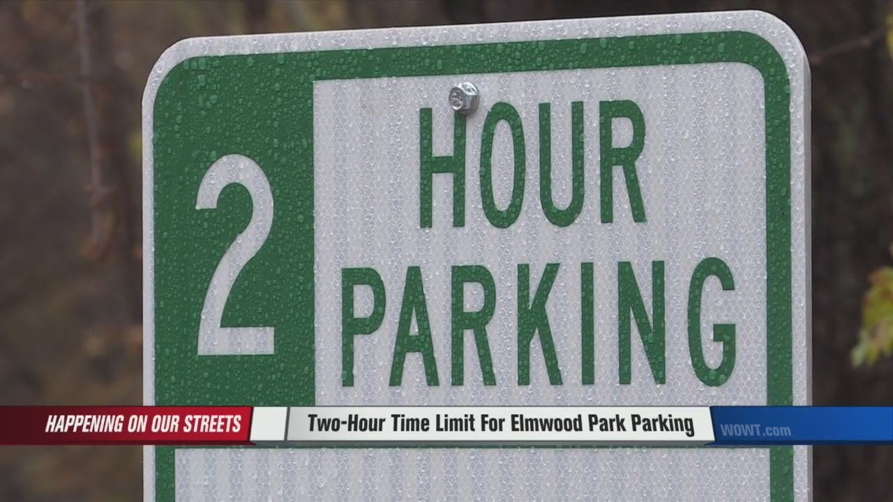 Two- Hour Time Limit For Elmwood Park Parking - YouTube
