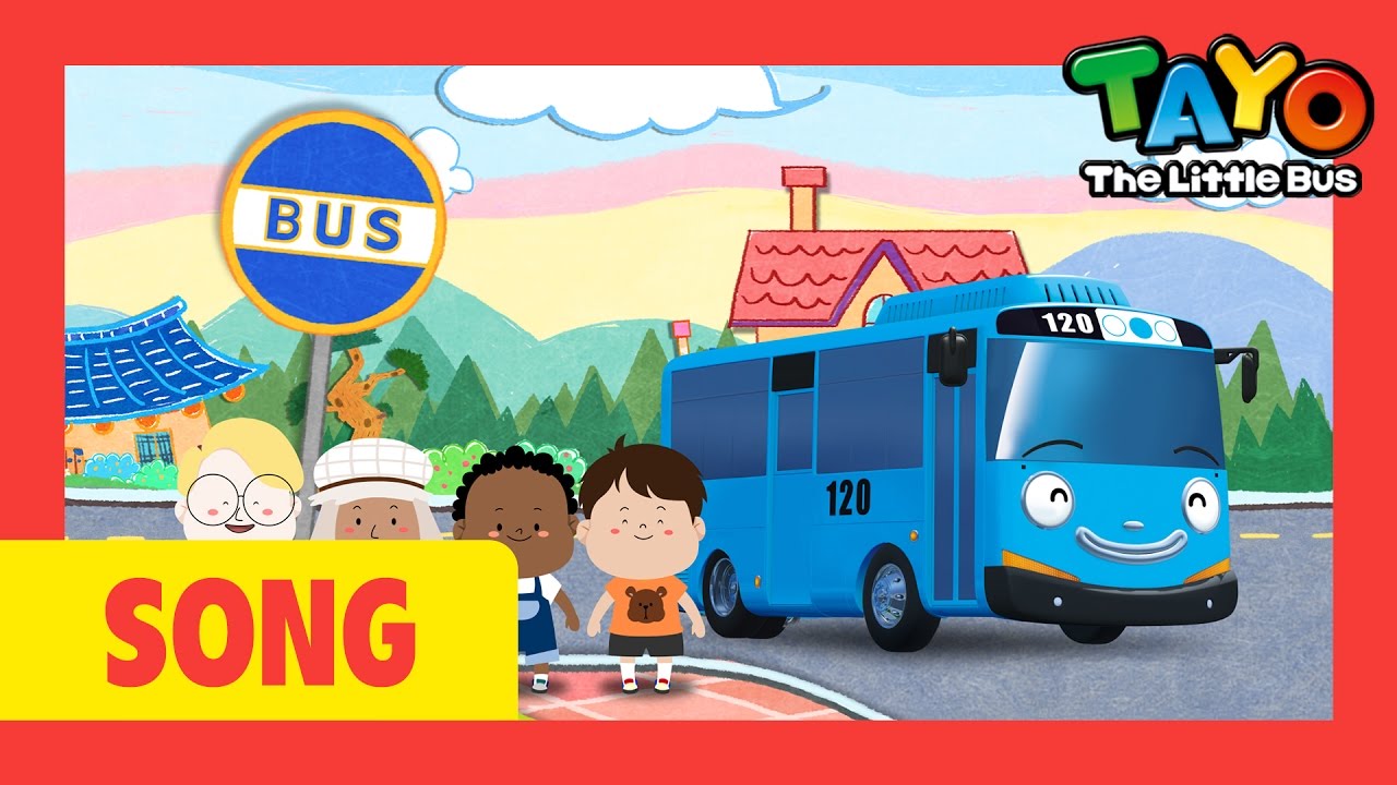 Tayo song Wheels On The Bus (TAYO ver.) l Nursery Rhymes l Tayo the ...