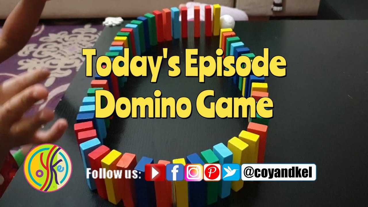 Domino Effect | Game | Funny Kid - YouTube