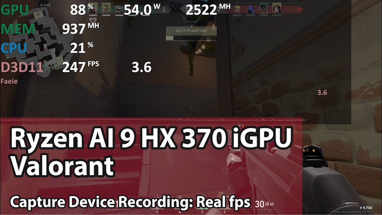 AMD Ryzen AI 9 HX 370 Radeon 890M Gaming Test - VALORANT - 1440p-4K ...