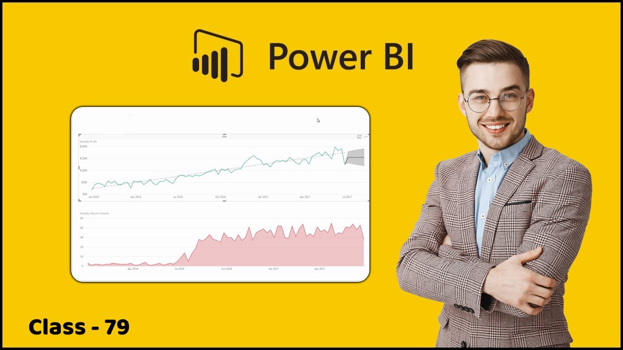 6.14 Power BI Demo Adding Trend Lines & Forecasts | Visualizing Data ...
