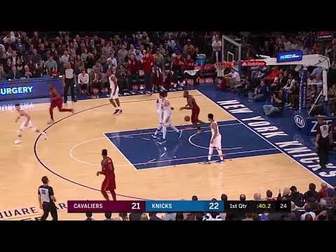 LeBron Enes Kanter Fight Kavga !!! Nba Newyork Cleveland Maçında Kavga