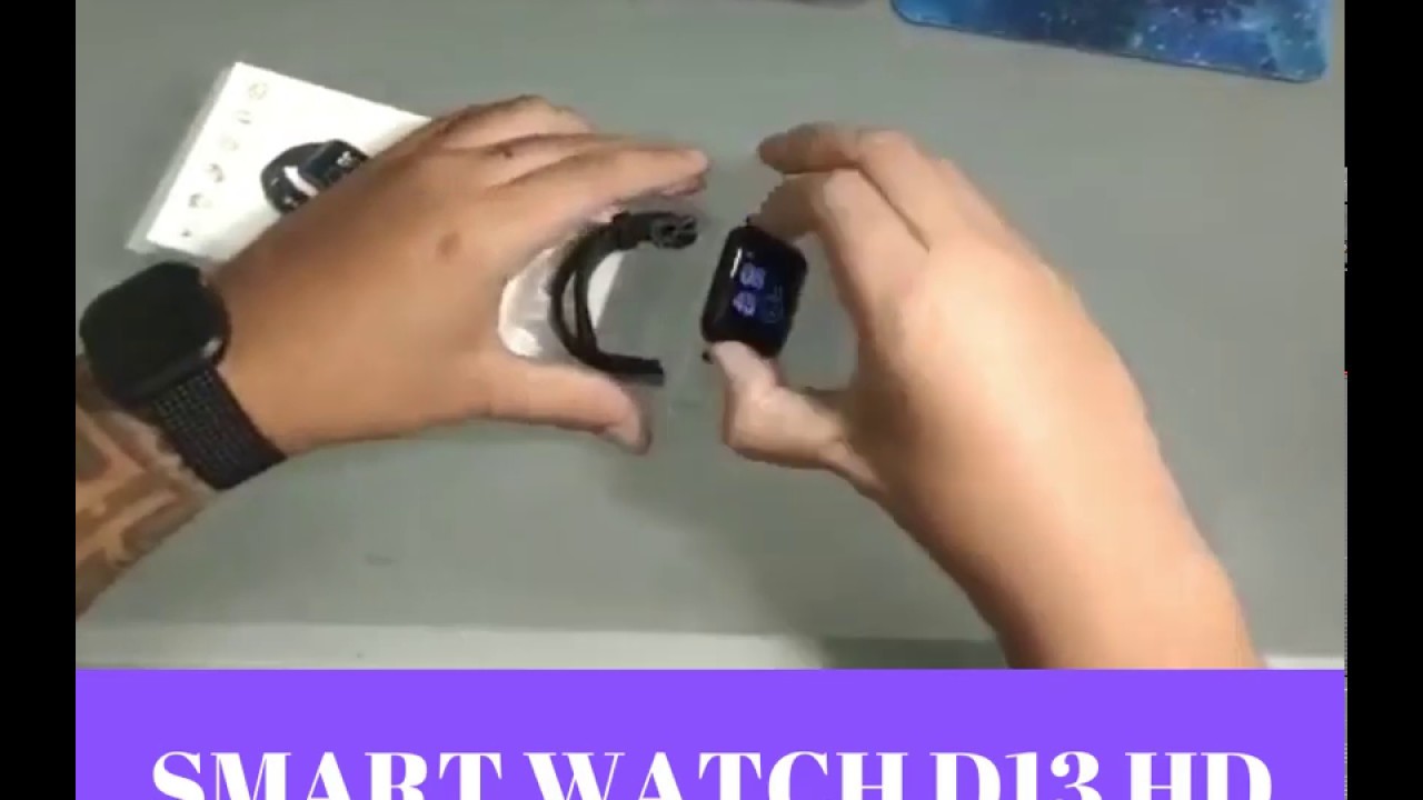 SMART WATCH D13 HD - YouTube