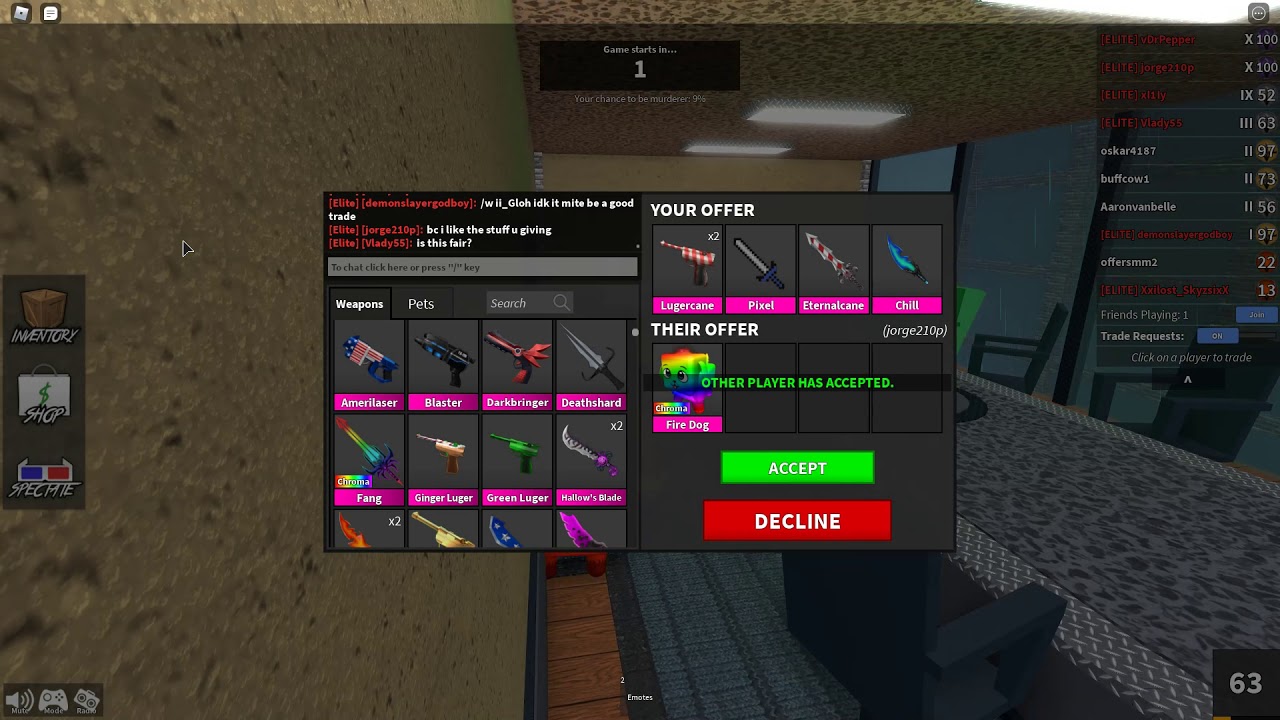 Jorge210p The biggest MM2 Clown 🤡 - YouTube