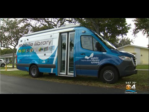 Miami-Dade Public Library's Bookmobiles Bring Books, Movies And Music ...