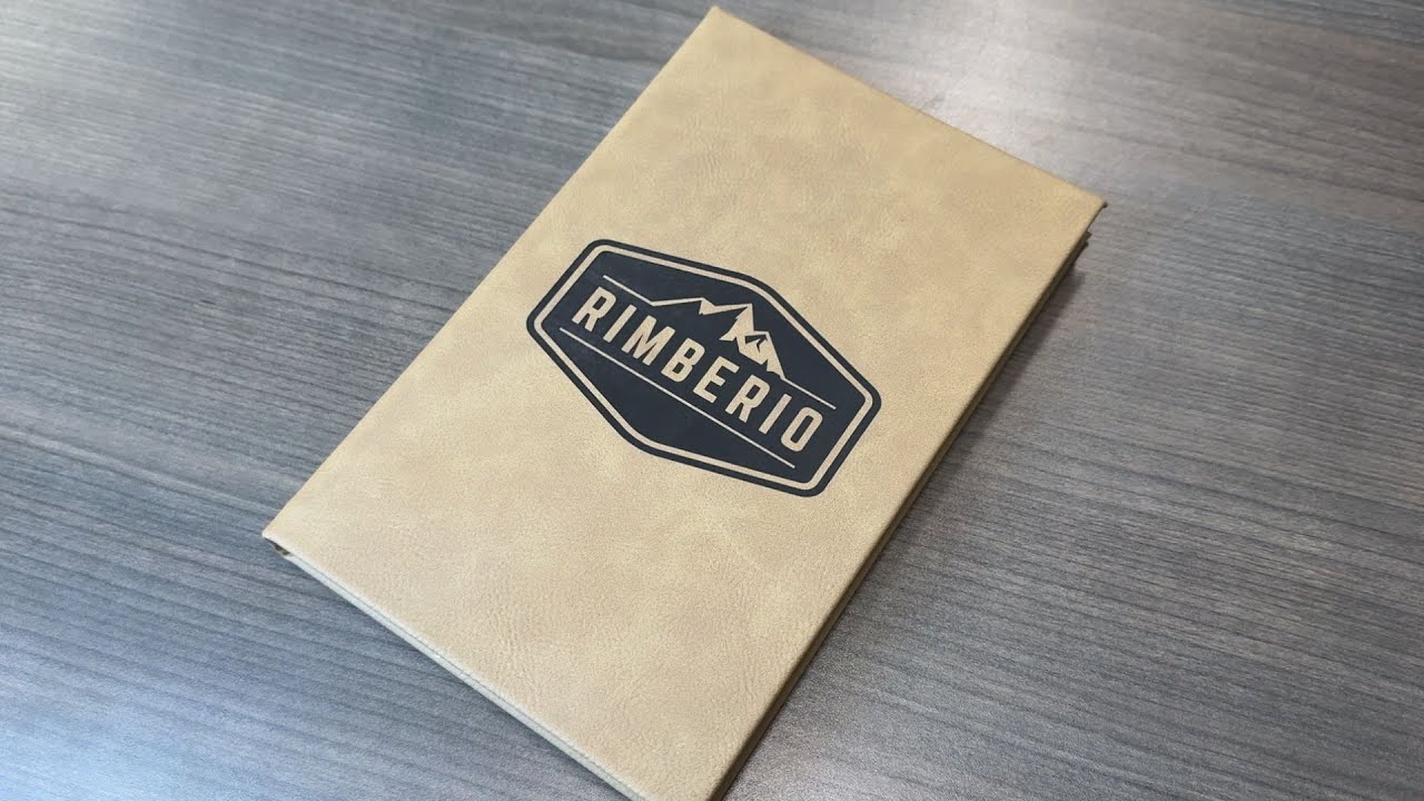Bulk Custom Engraved Journals with Logo - YouTube