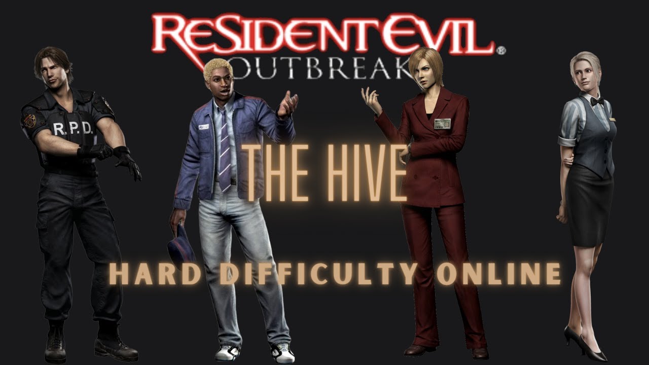Resident Evil: Outbreak File #1 - The Hive (Hard Multiplayer Online ...