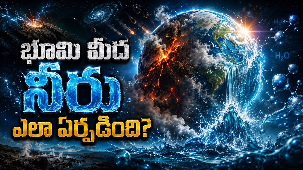 భూమిపై నీరు ఎలా ఏర్పడింది | How The Earth Was Formed | Most Realistic ...