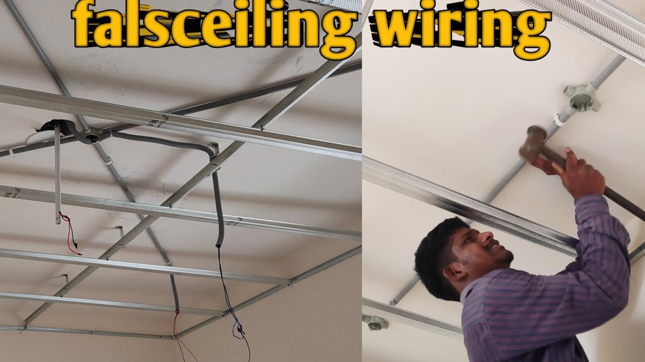 falseceiling wiring || falsceiling lights wiring || falsceiling ...
